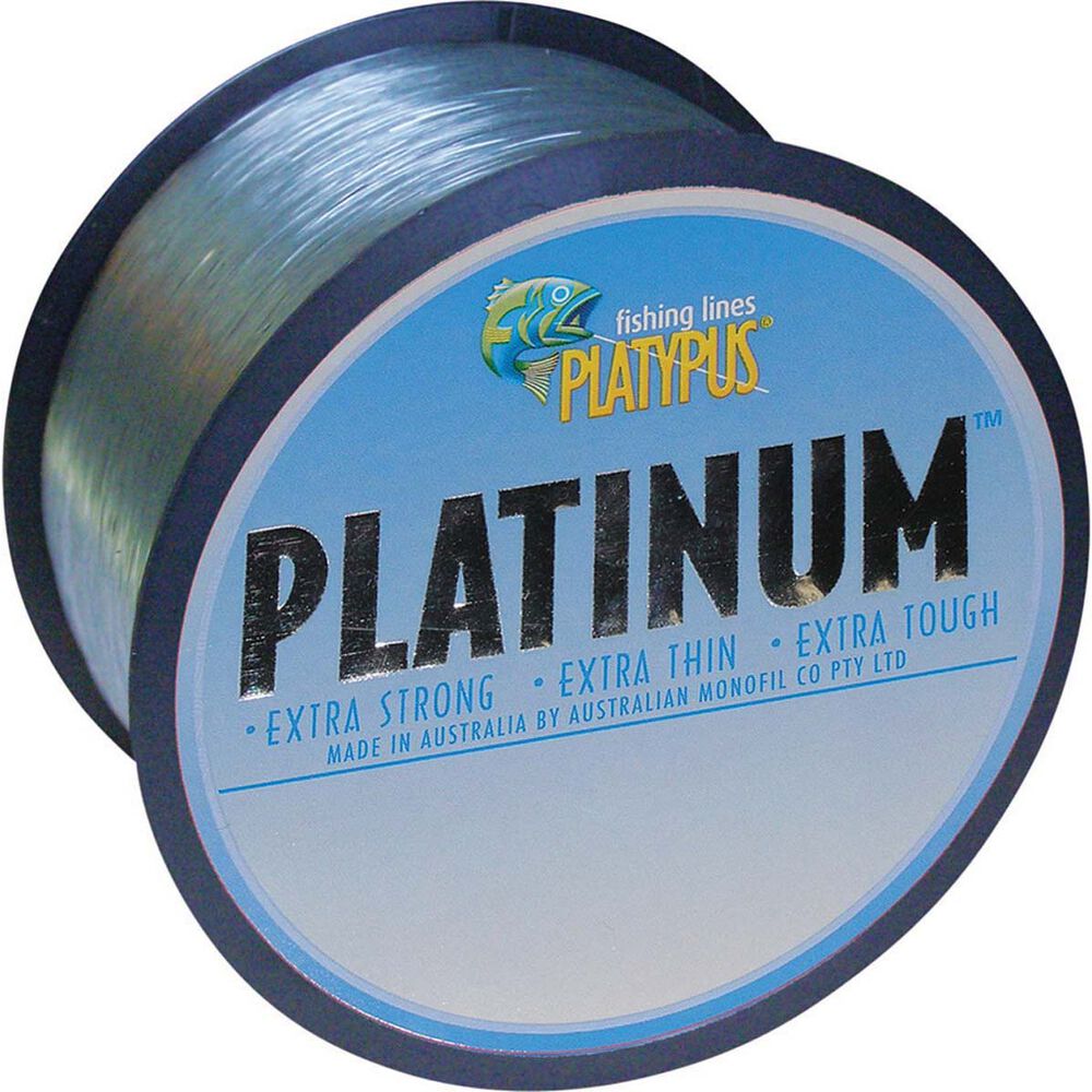Platypus Platinum Monofilament – Rod & Rifle Tackleworld