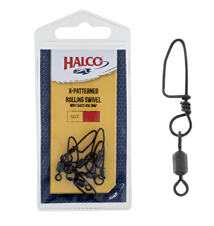 Halco X-Patterned Rolling Swivel Coastlock Snap – Rod & Rifle Tackleworld