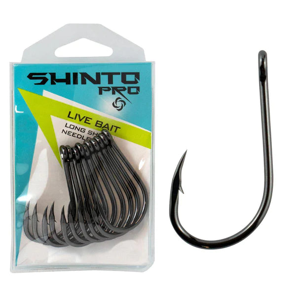 Shinto Pro Live Bait Long Shank Hook – Rod & Rifle Tackleworld