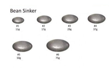 Bean Sinkers – Rod & Rifle Tackleworld